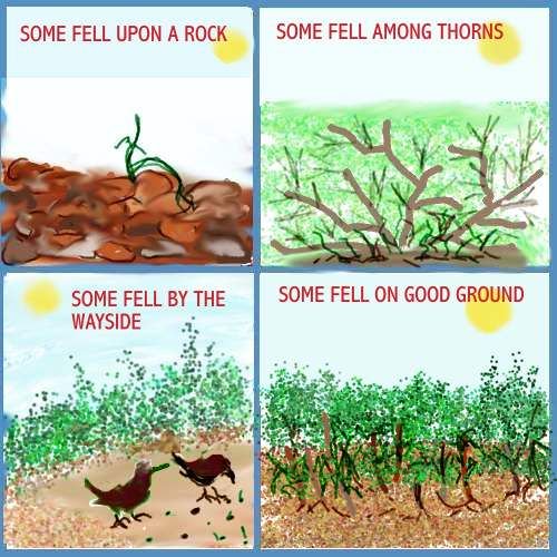 Parable Of The Four Soils The Sower | ABCJesusLovesMe