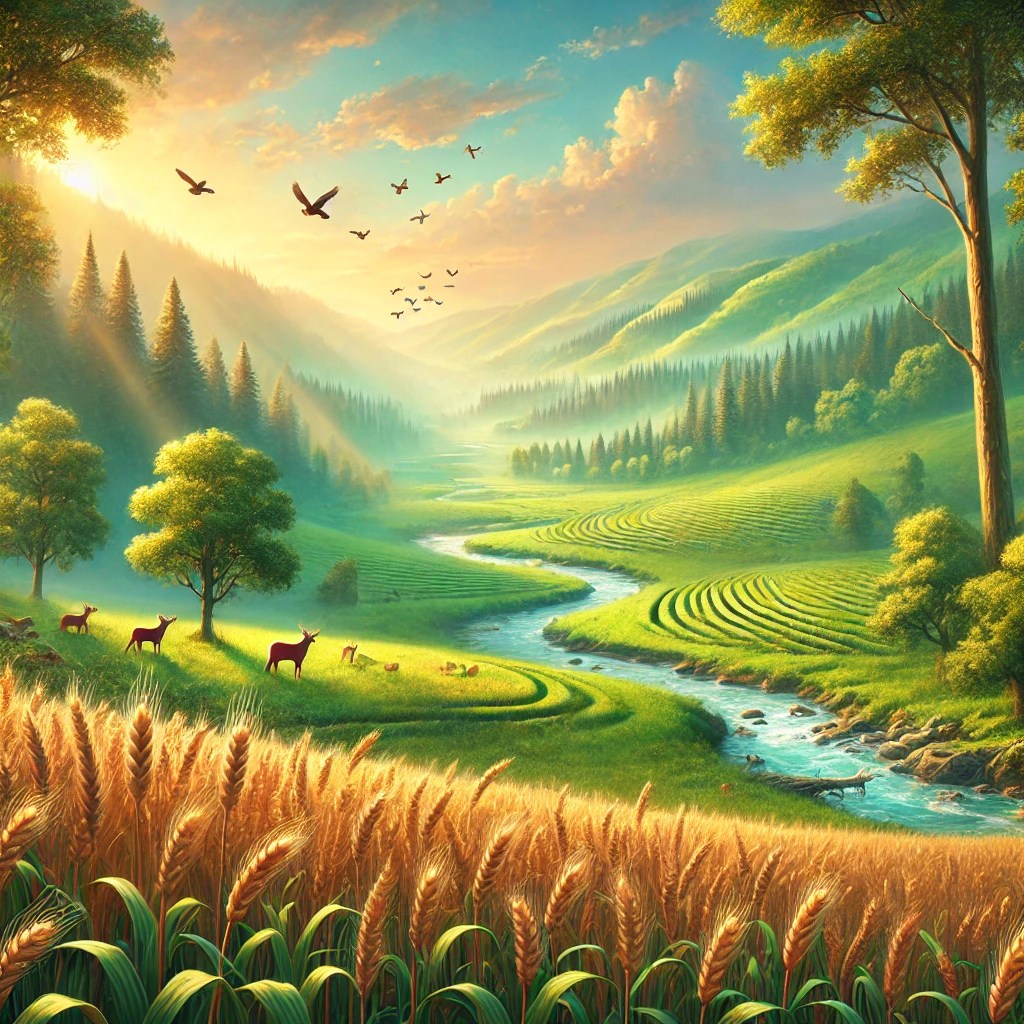 No. 2402, God Provides through Nature (Poetry) – The Lutheran Column